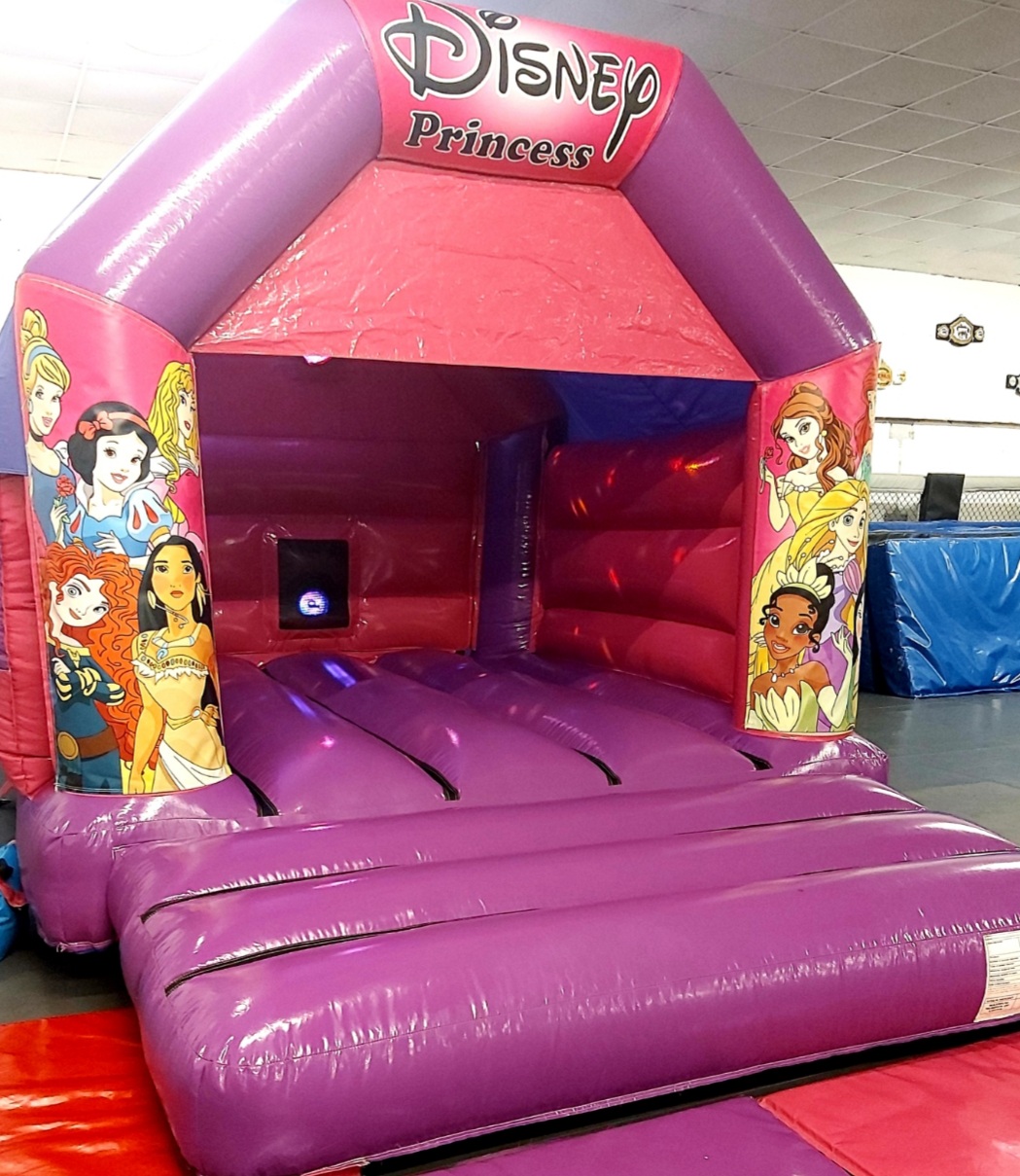 11ft x 15ft Disney princess standard/disco castle - Bouncy Castle Hire ...