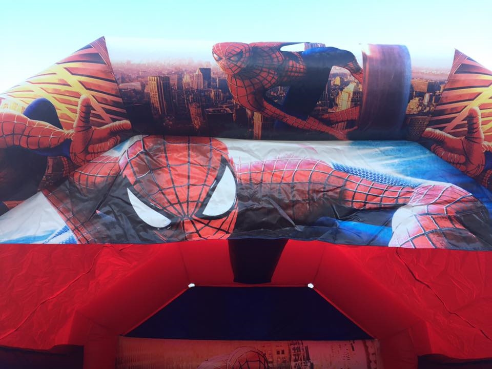 12x15ft Spider-Man Themed Bouncy Castle - Bouncy Castle Hire in Dublin ...