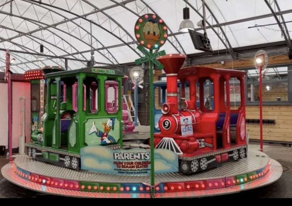 Disney Express Train Funfair Ride Hire | Manchester & Liverpool
