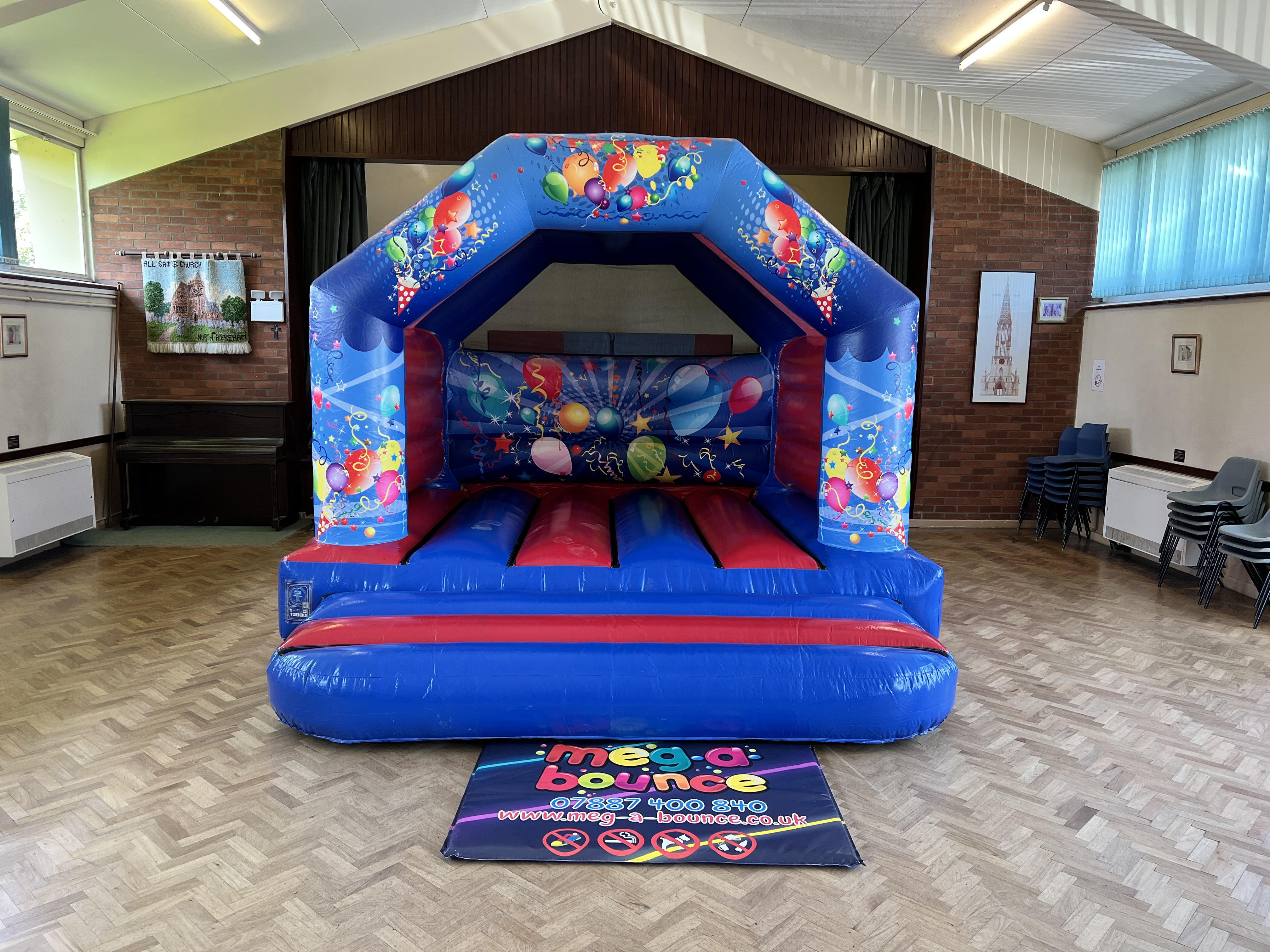 Party theme castle 12ft x 12ft - Bouncy Castle Hire in Metheringham ...