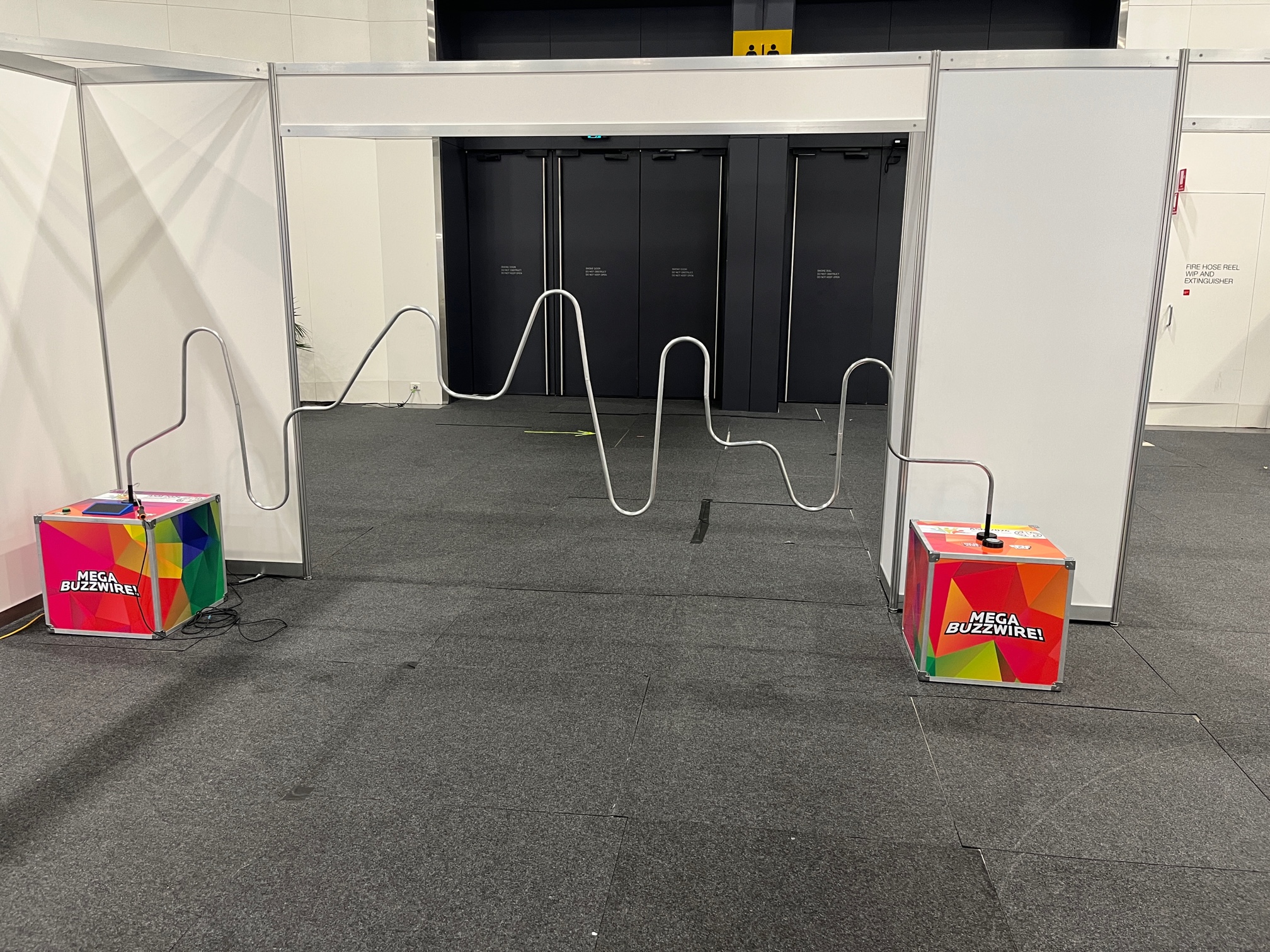 4m Mega Buzz Wire Game Hire