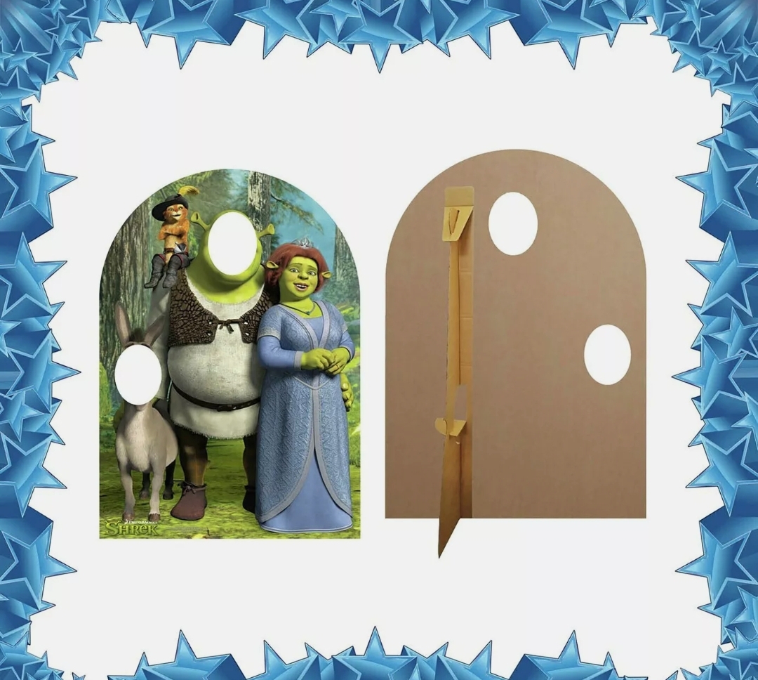 Life Size Shrek Cardboard Cutout. - Bouncy Castle Hire in London ...