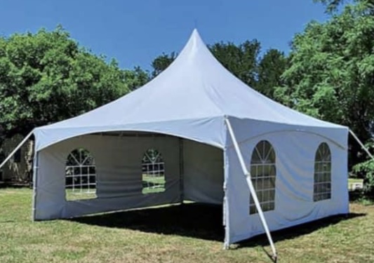 Tent wall with windows for High Peak tent 20 x 20 ft (Wall Panel ONLY ...