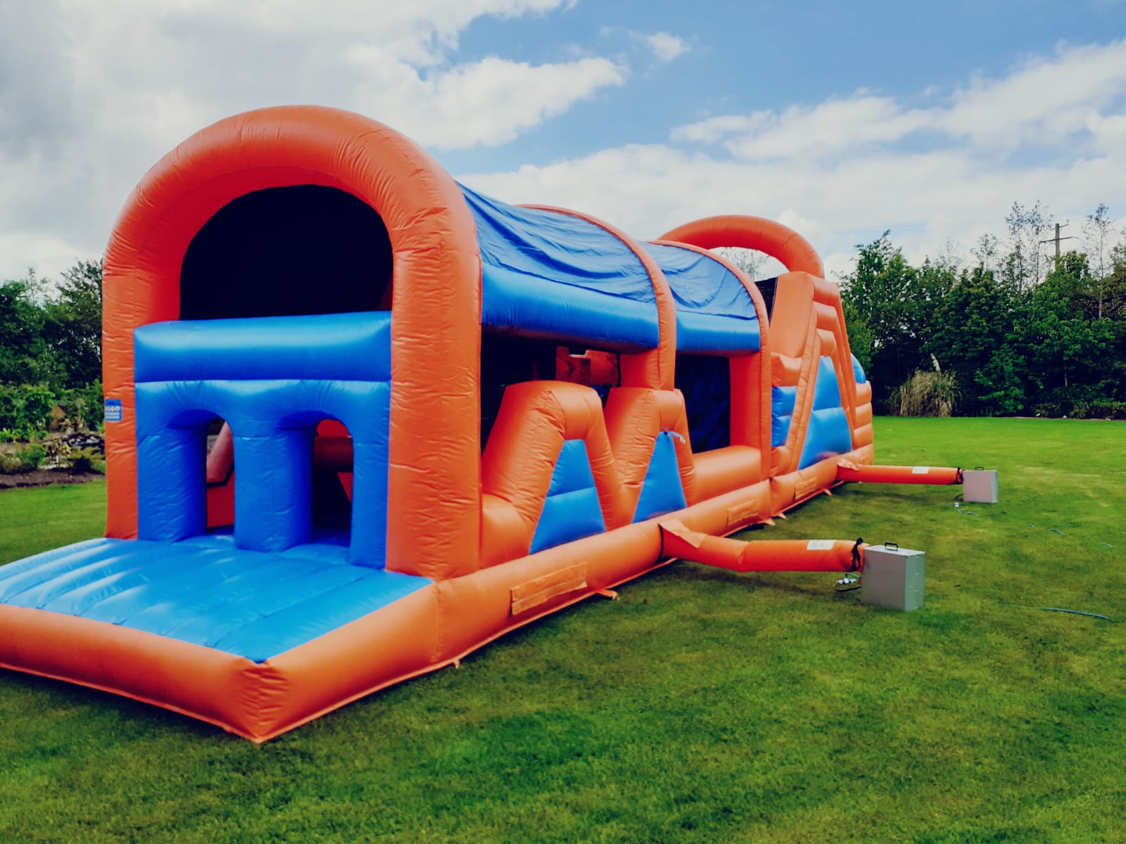 Blue & Orange Adrenaline Obstacle Course - SBC226 - Hire in Wexford ...