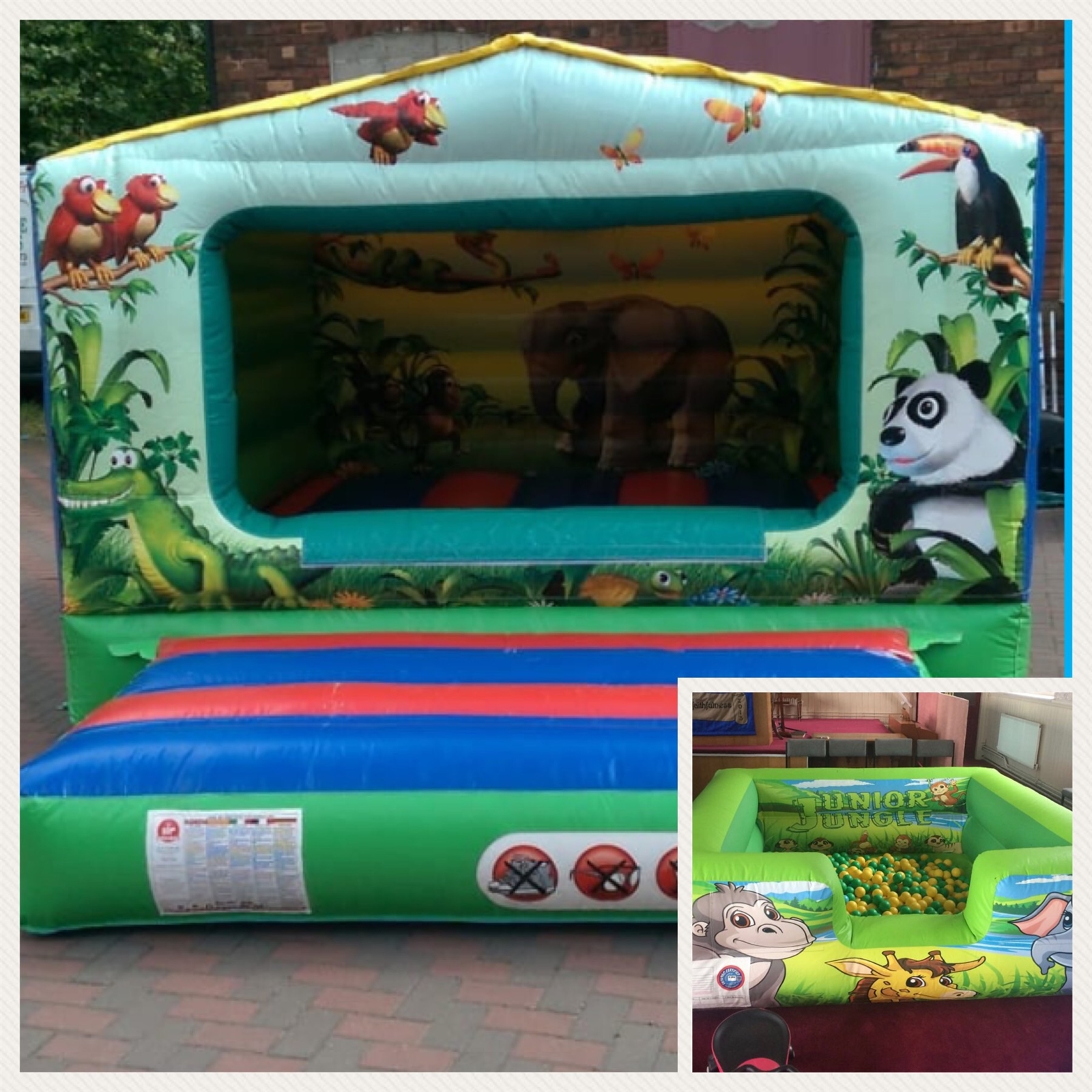 Bouncy Castle & Ball Pool Package - Bouncy Castle Hire in Leeds ...