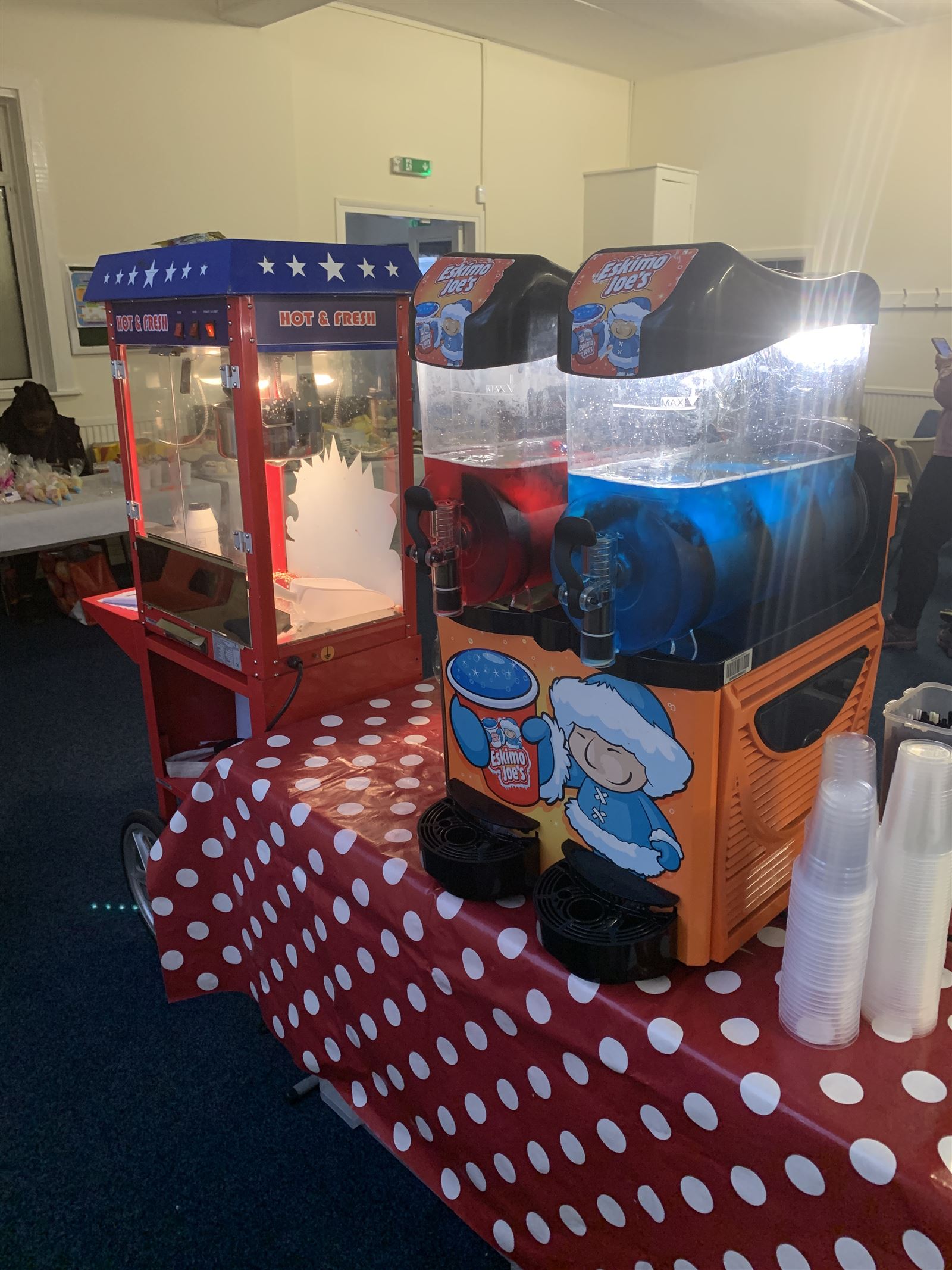 Slush and Popcorn Package - Bouncy Castle Hire in Nottingham