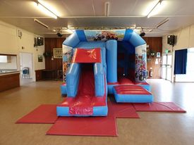 Transport Bouncy Castle with Front Slide - Bouncy Castle Hire in Milton ...