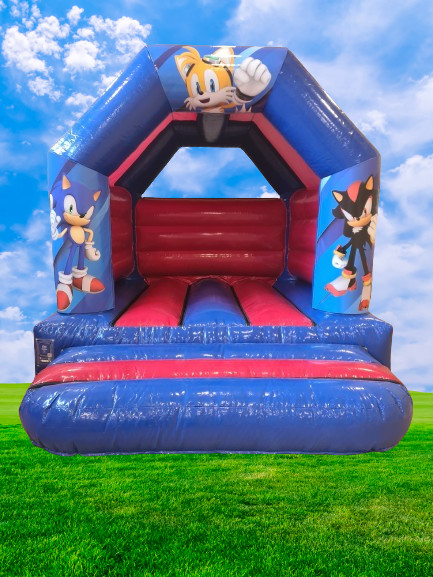 11' x 15' Sonic The Hedgehog Castle - Bouncy Castle Hire in Cleveland ...