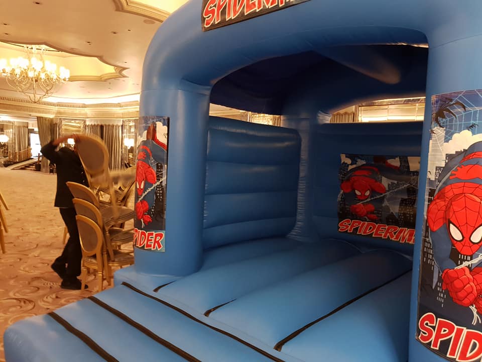 CV-Spiderman (new) - Bouncy Castle, Softplay and Mascot Hire in ...