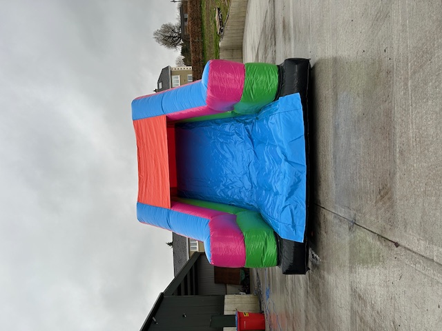 Multi Coloured Obstacle Course - Bouncy Castle and Marquee hire in ...
