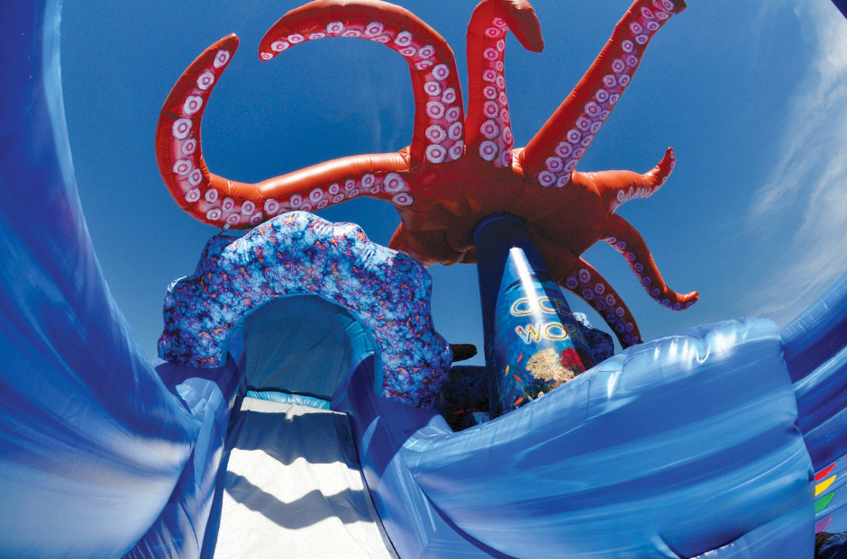 Ocean World Kid Combo - Rentals in Wisconsion | Blue Sky Inflatables, LLC