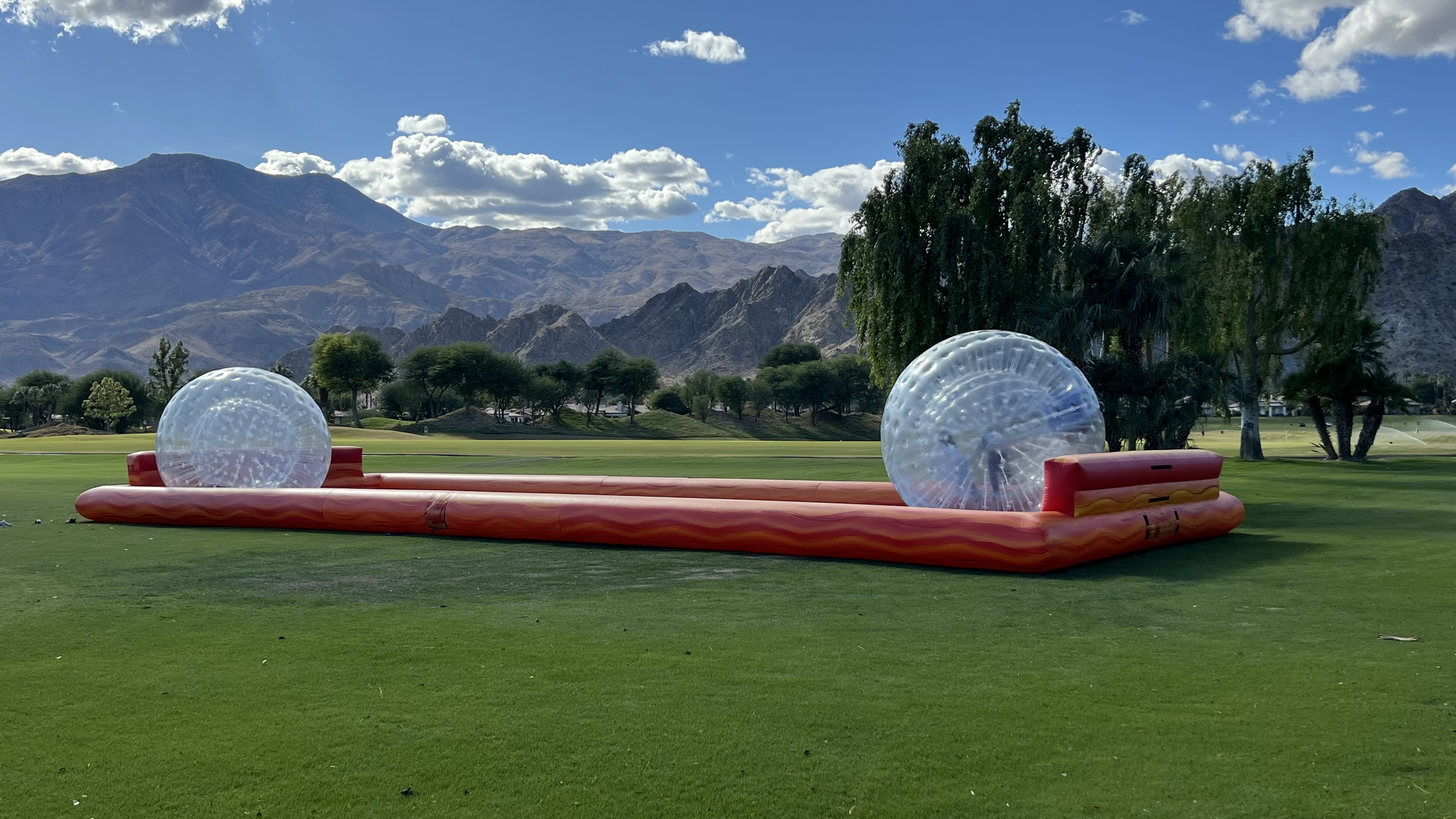 Zorb Challenge - Hire in Ca | Desert Party Company