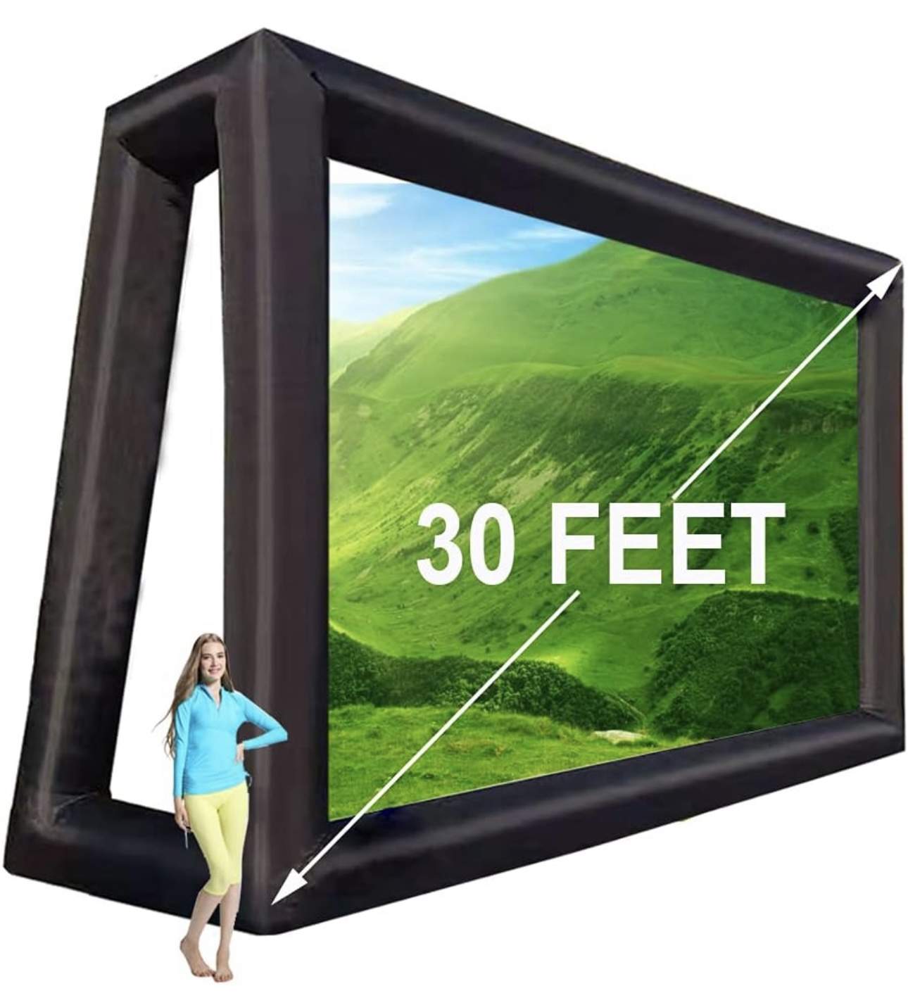 Giant Inflatable Movie Screens - 3 Sizes Available - Rent in Florida ...
