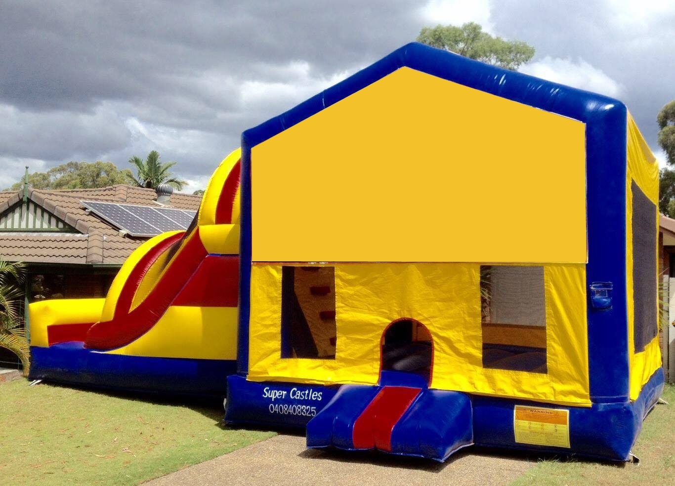 Large Banner Castles - Jumping Castle Hire Brisbane, Jumping Castle ...