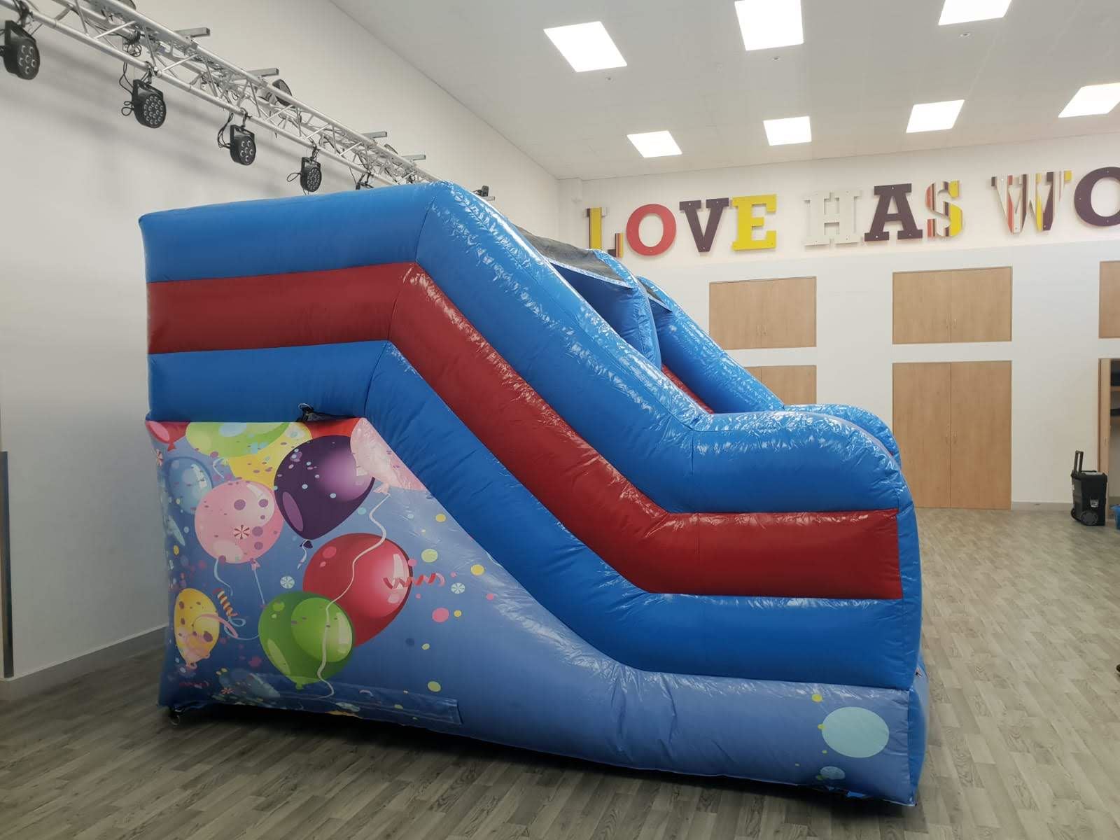 Blue & Red Slide - Bouncy Castle Hire in Nottinghamshire/Derby ...