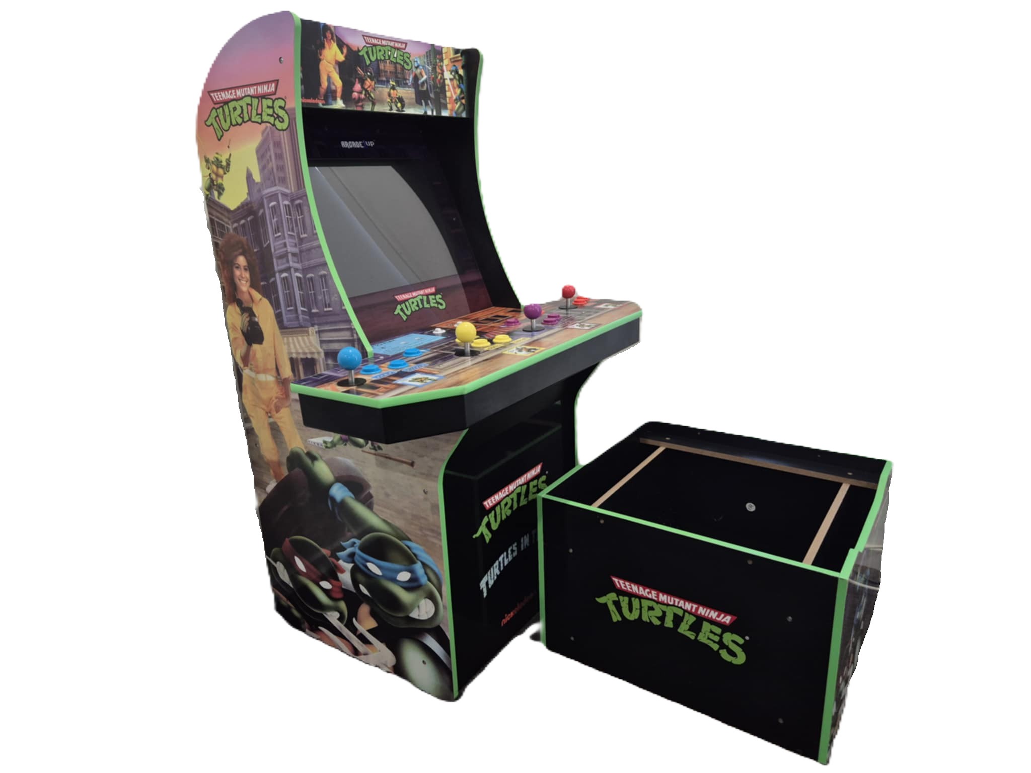 TMNT Arcade Machine Hire Gold Coast | 4-Player Retro Game