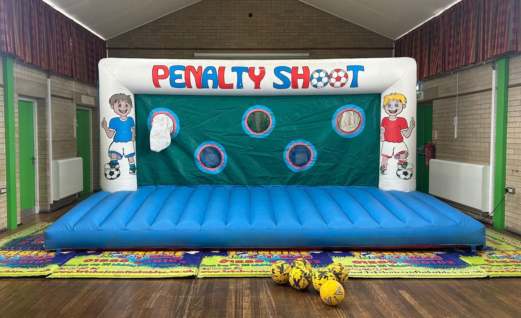 Target Goal Inflatable (3) 9ft x 18ft - Bouncy Castle Hire in Kent ...