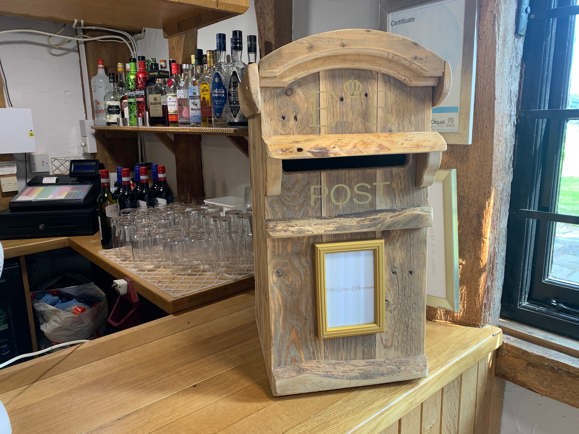 Rustic Post Box - Event Entertainment in London | We Love Occasions