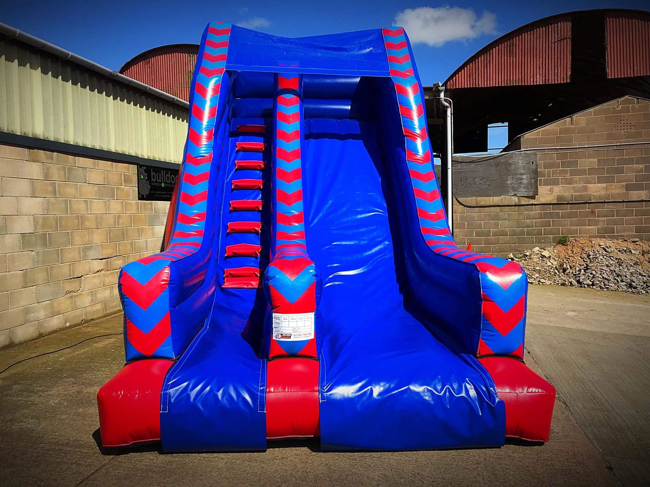 10ft inflatable mega slide available from JDP lEISURE