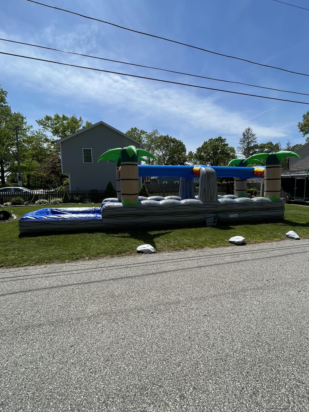 Running Splash Slip N Slide - Hire in RI and South Coast Massachusetts ...