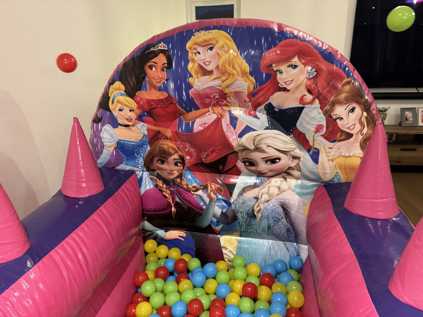 Princess Ball Pit Hire in Barnstaple, North Devon