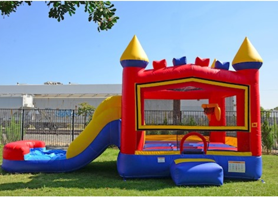 Basketball Waterslide Moonwalk Combo Rental | Cincinnati & Dayton