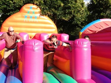 INFLATABLE FUN AND GAMES FOR GALA DAYS IN FIFE, EDINBURGH AND GLASGOW
