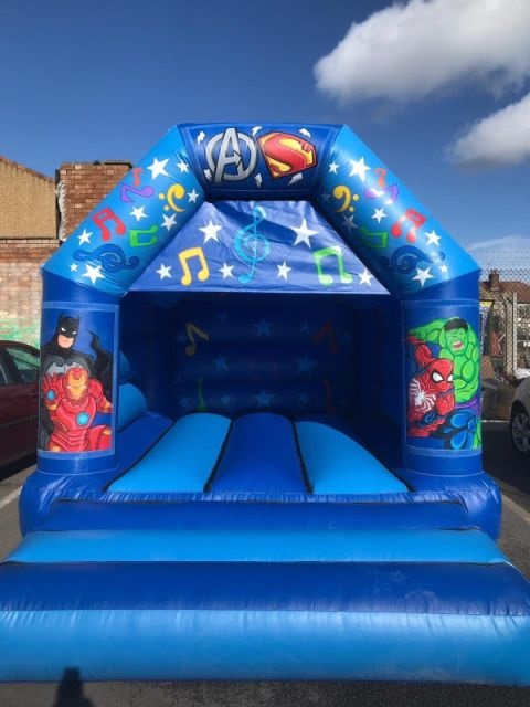Superhero - Bouncy castle hire, Sweet treats, jumping castles in ...