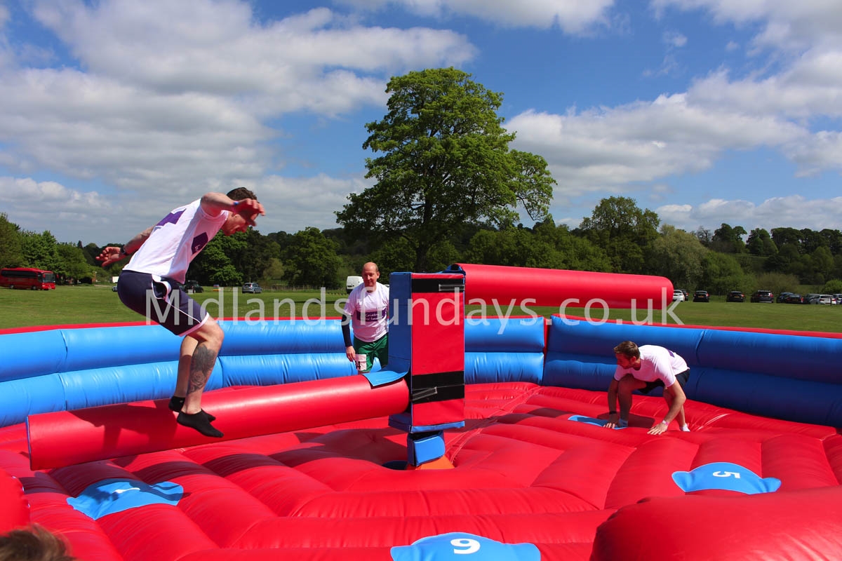 Last Man Standing Sweeper Arm - Fun day entertainment in Midlands, West ...