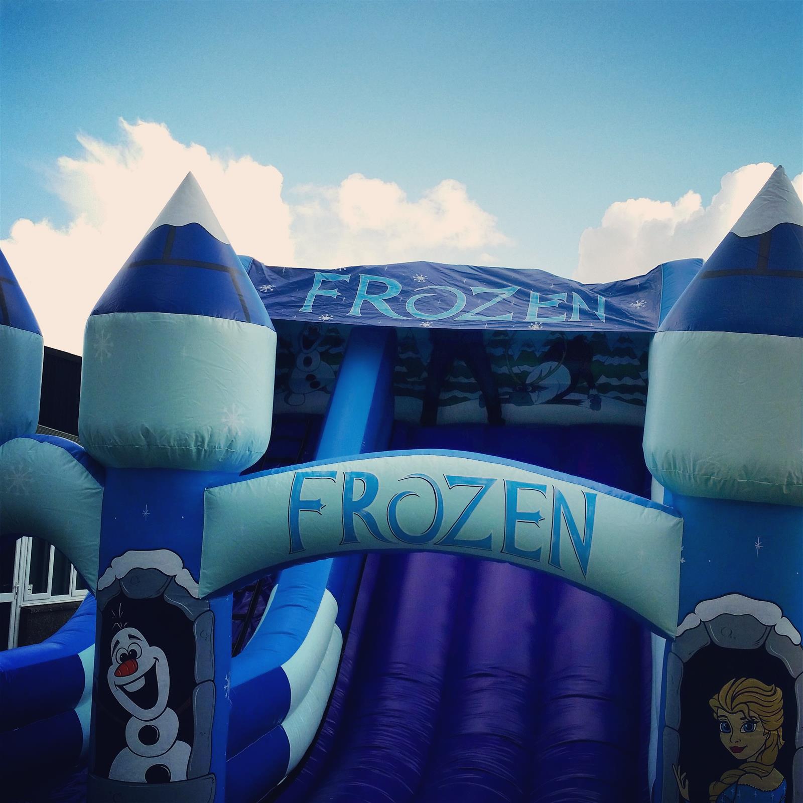 Frozen Super Slide | Hire Inflatables Pembrokeshire & Swansea