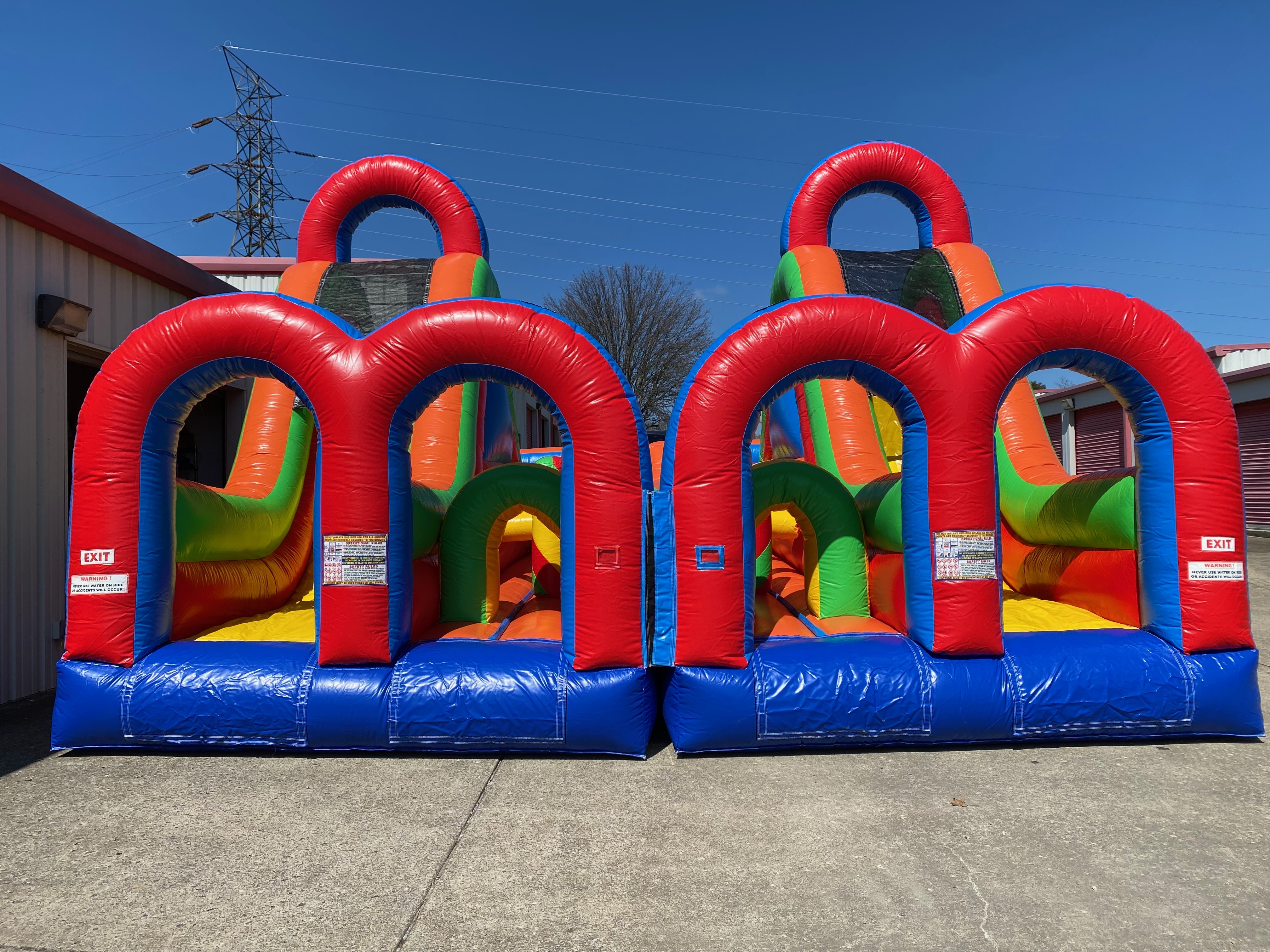 Turbo Rush - Obstacle Course - Inflatable Bounce Houses & Water Slides ...