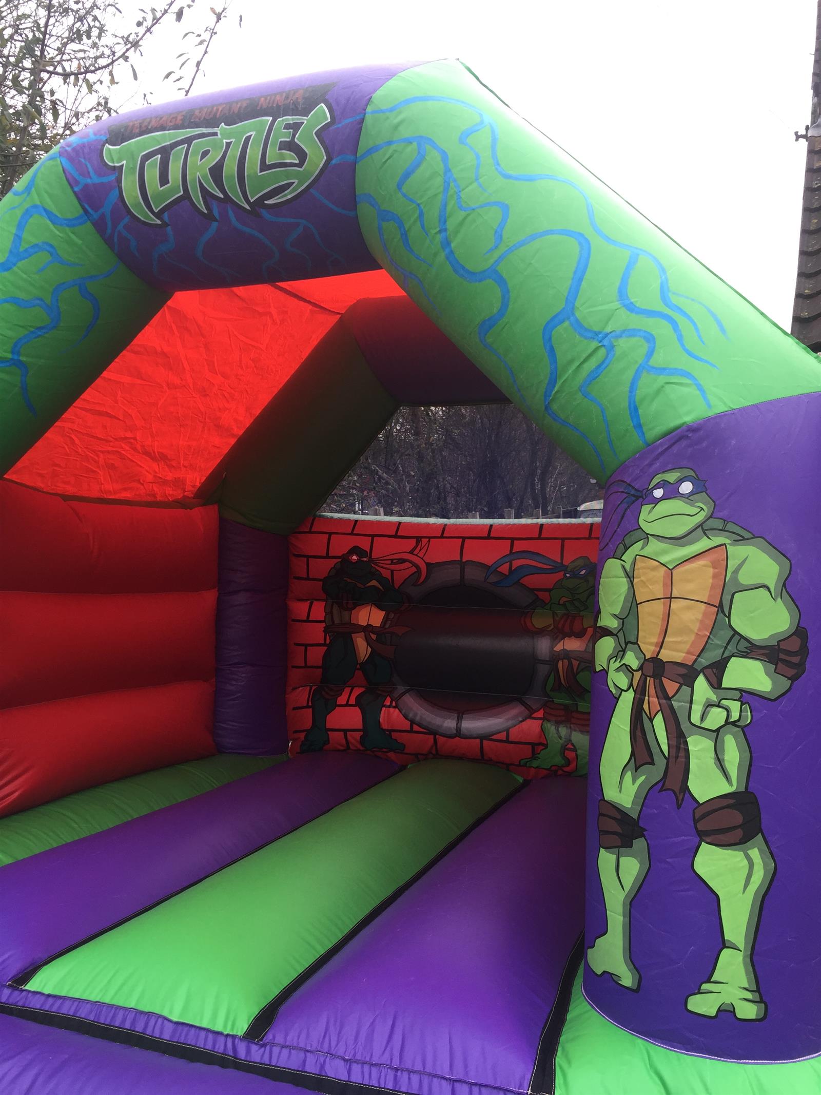 Ninja Turtles - Bouncy Castle Hire, Inflatables in Leeds, Harrogate ...