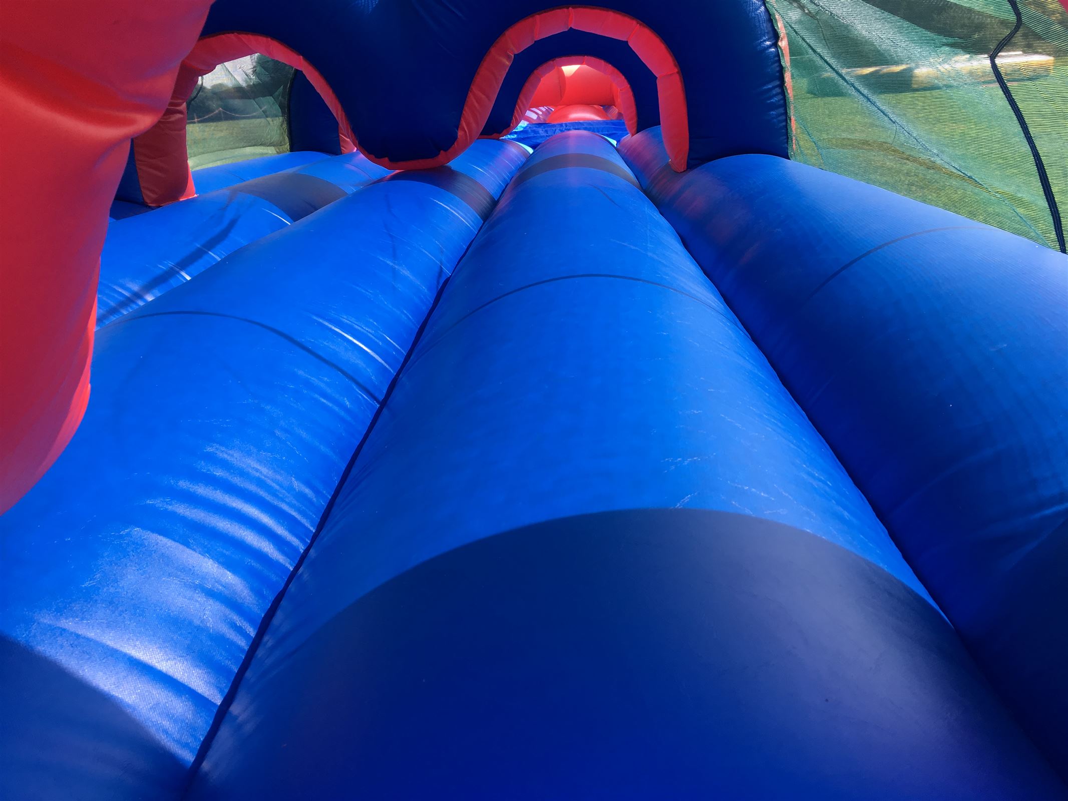 90ft Assault Course Bouncy Castle Hire - Bexleyheath Sidcup Welling