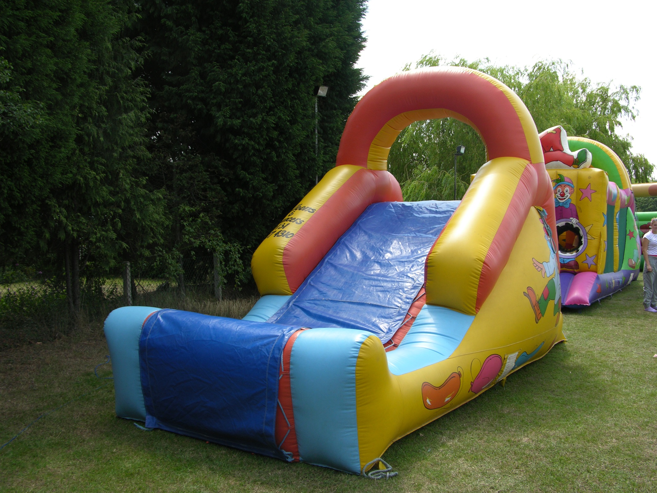 Clown Slide - Bouncy Castle Hire in Essex, Southminster | Rainbow ...