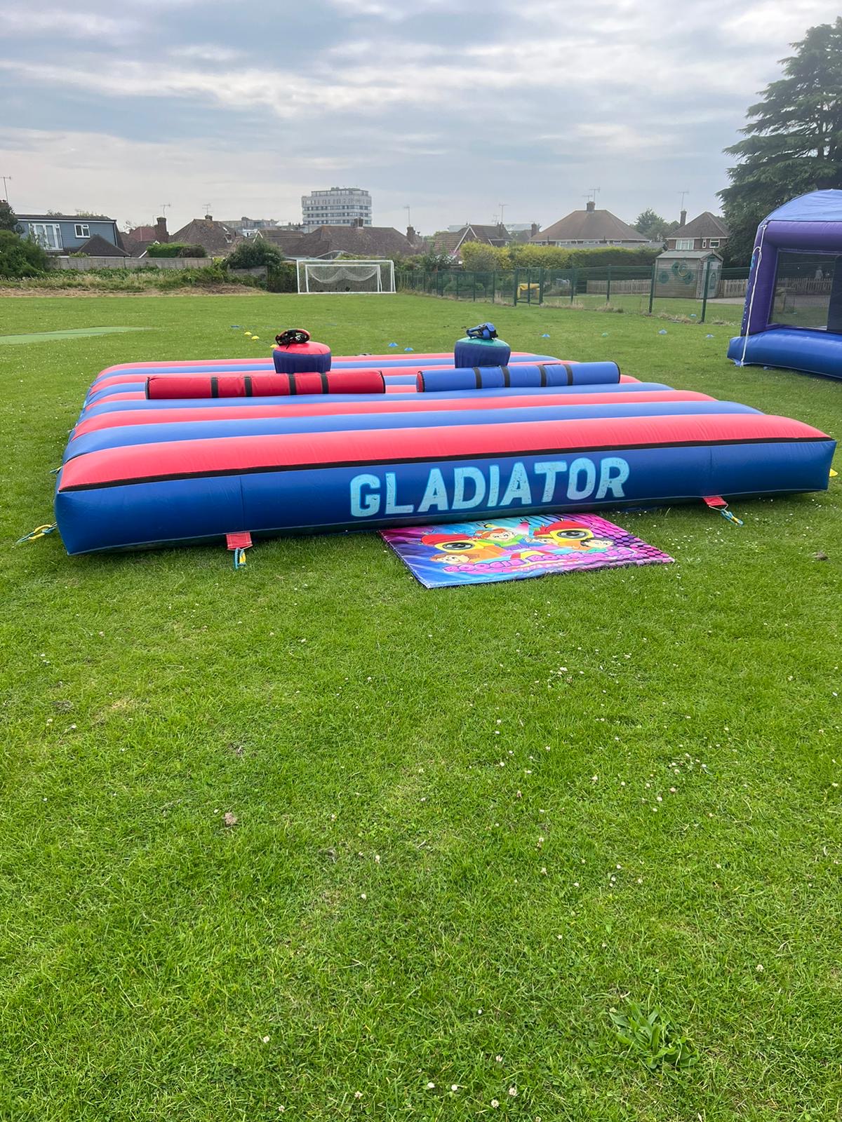 GLADIATOR GAME - Bouncy Castle and Soft Play Hire in Worthing, Brighton ...