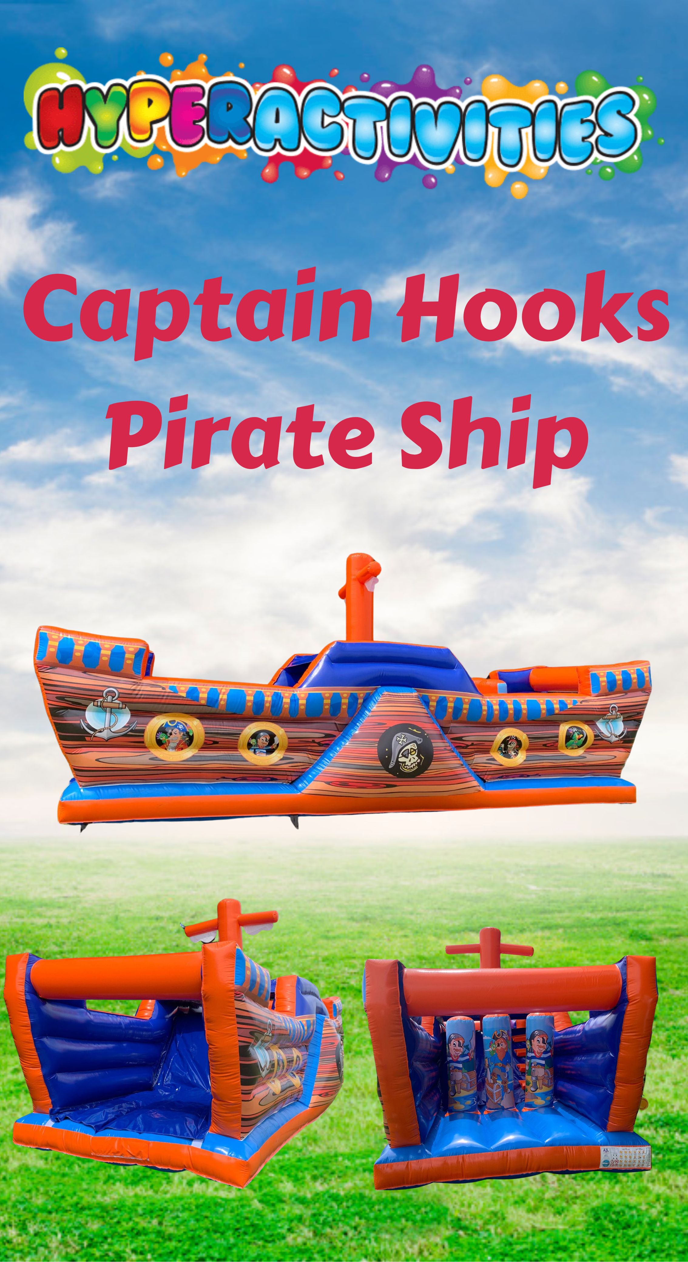 Captain Hooks Pirate Ship - Bouncy Castle Hire in Norfolk, Norwich ...