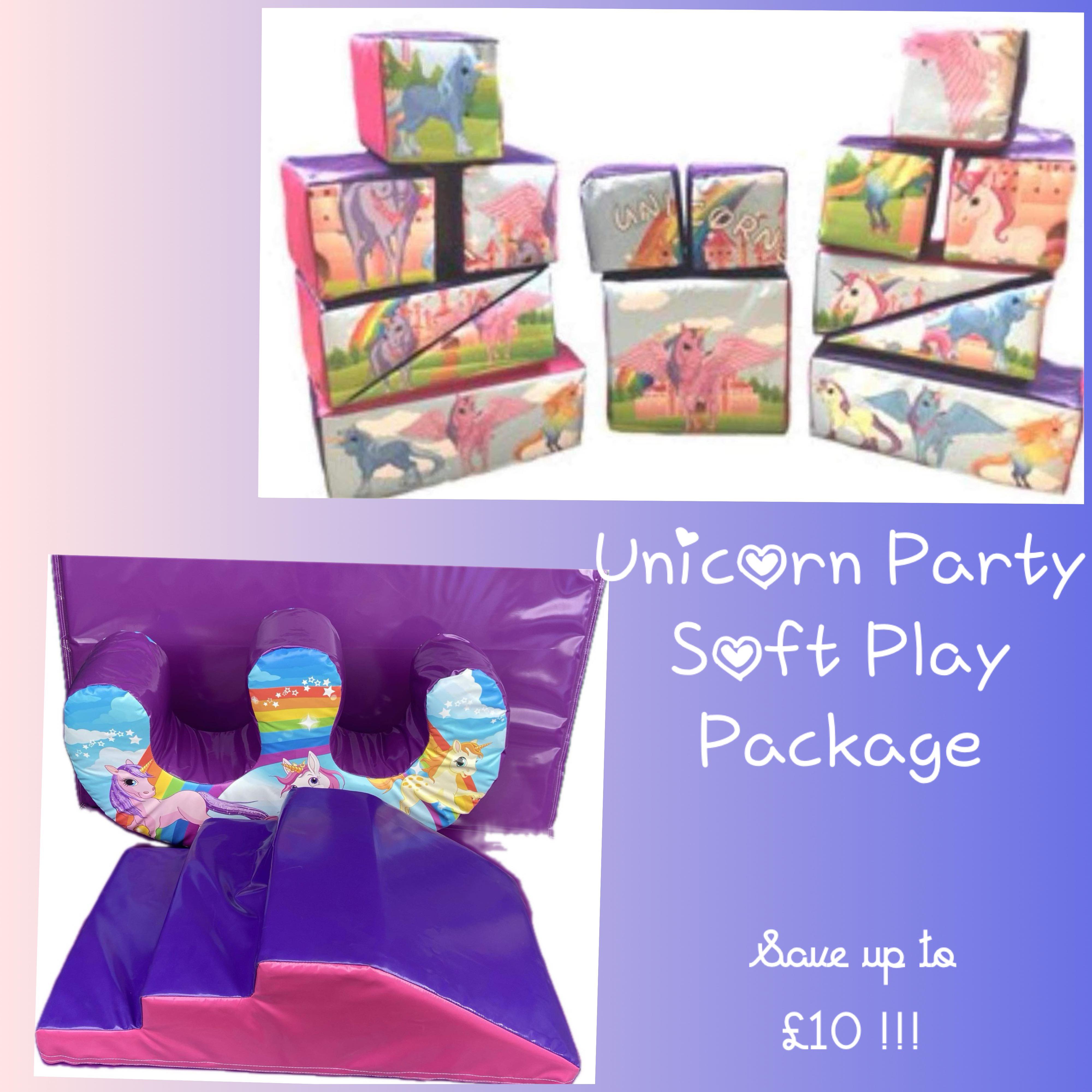 Unicorn Party Soft Play Package - Bouncy Castle Hire in London | BOUNCE ...