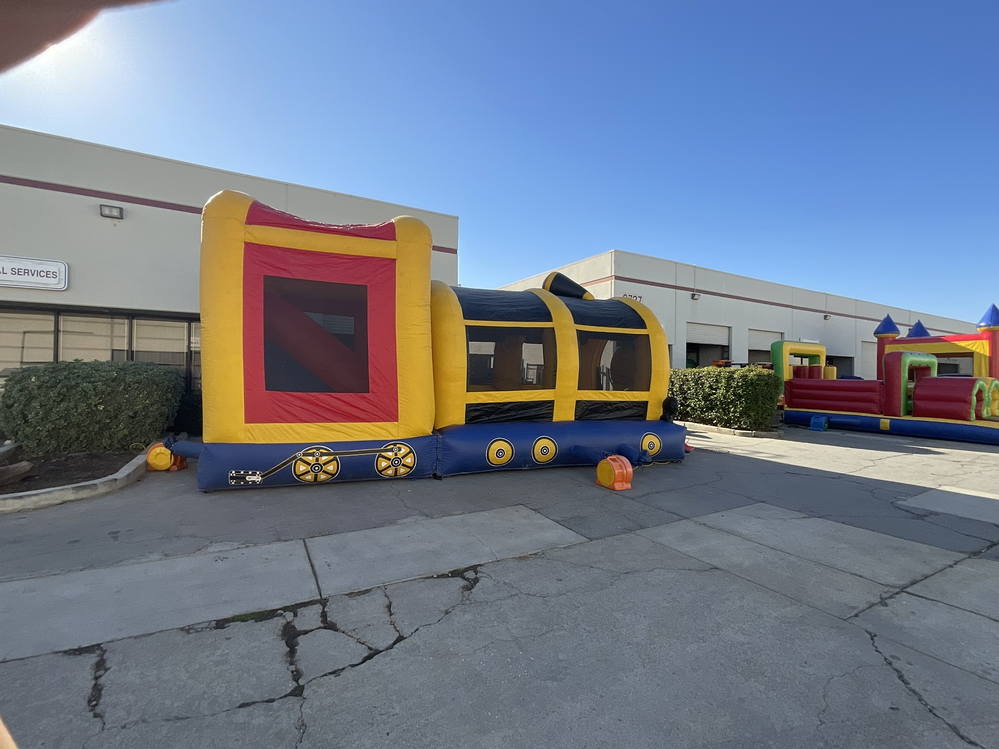 FOR SALE - USED - Train Combo - Bounce House Inflatables, Mechanical ...