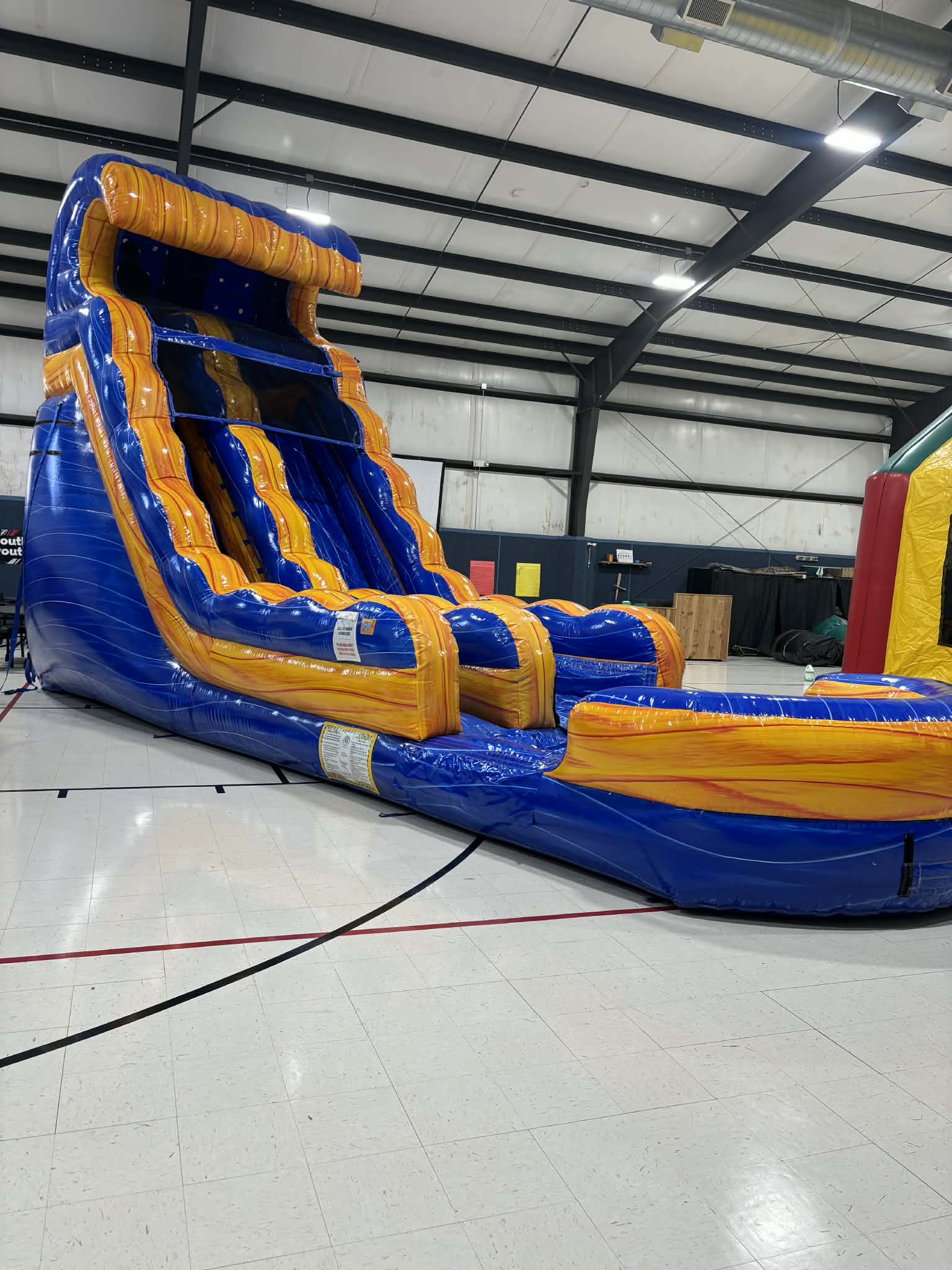Meltdown Mountain 19ft Water Slide - Inflatable and Amusement ride ...