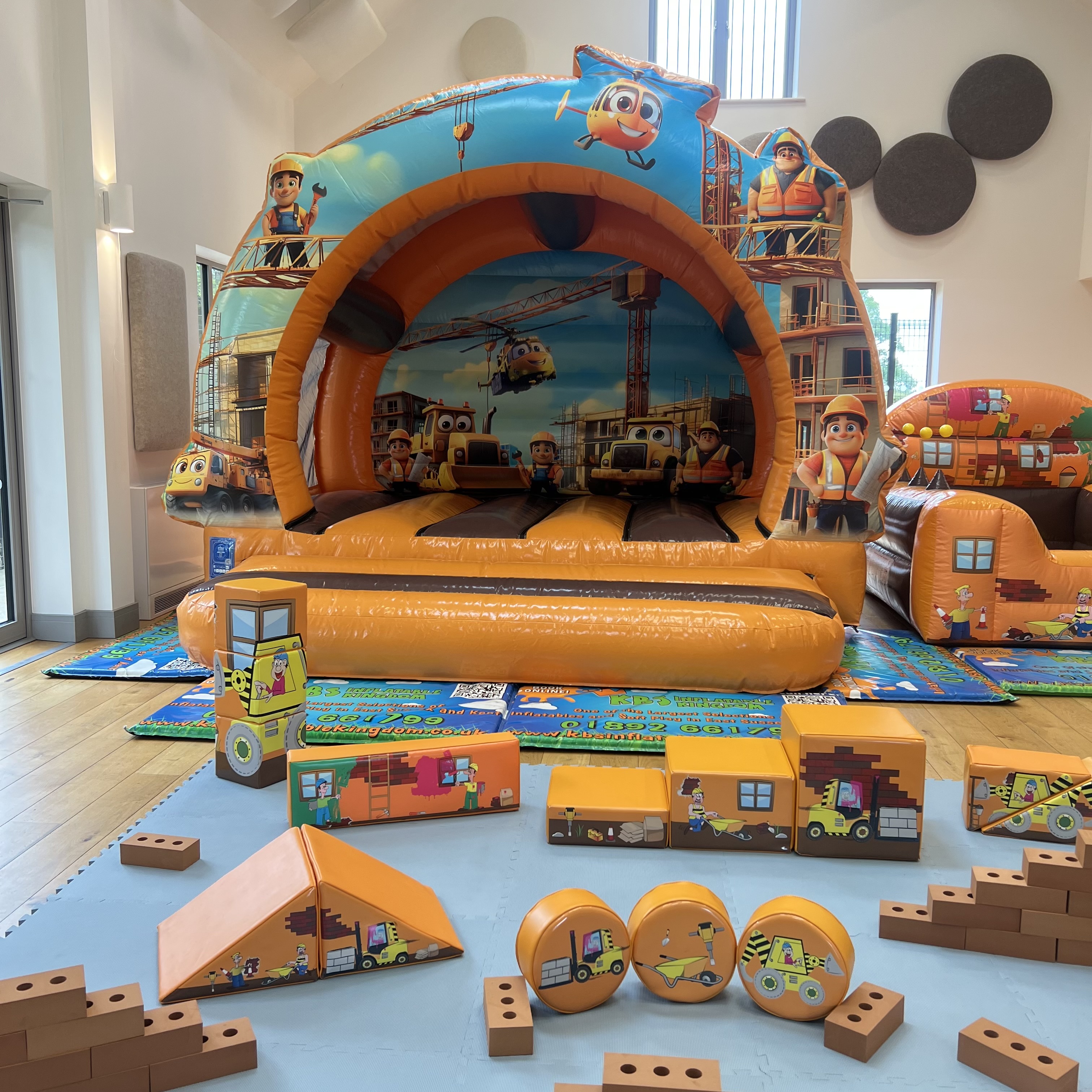 Construction *PREMIUM* Package - Bouncy Castle Hire in Crowborough ...