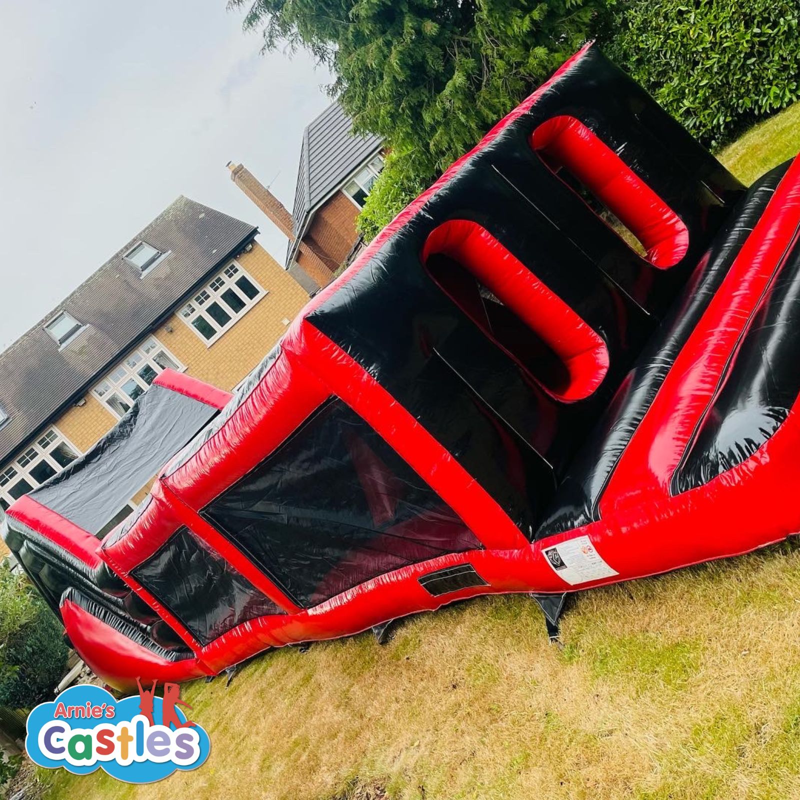 45ft inflatable Obstacle Course hire | Arnie's Castles Stoke