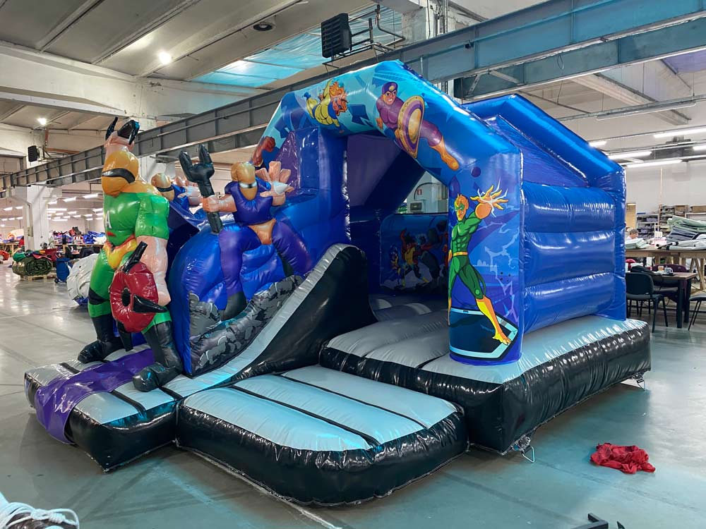 Nicebounce 3D Superhero slide combo