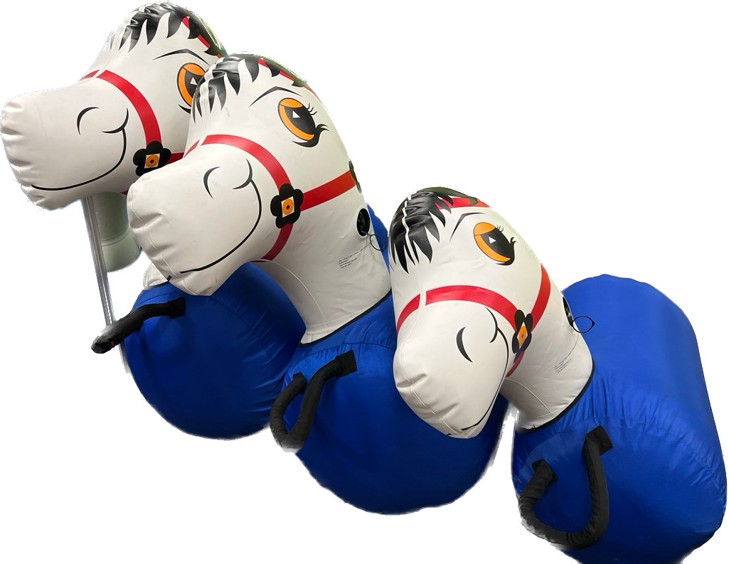 Inflatable Pony Derby Race - Rent in Florida | Seminole Slides and Such