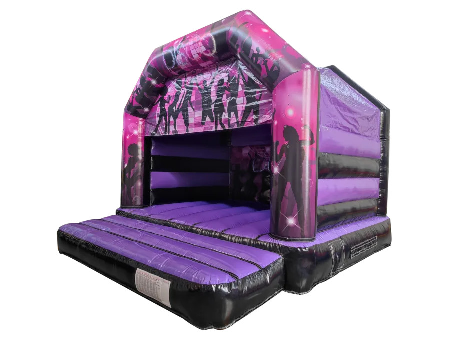 Purple Adult Bouncy Castle Hire Sheffield, Rotherham & Doncaster