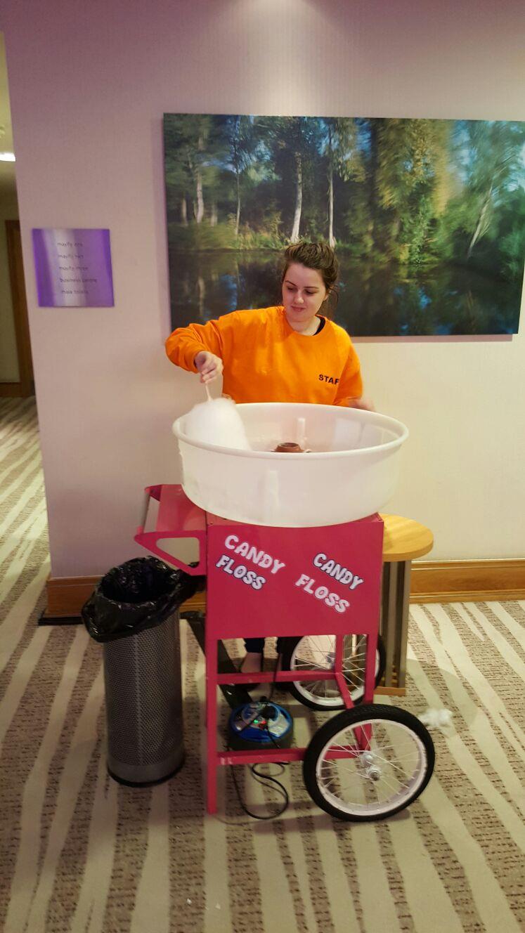 Traditional Candy Floss Stall For Hire Essex