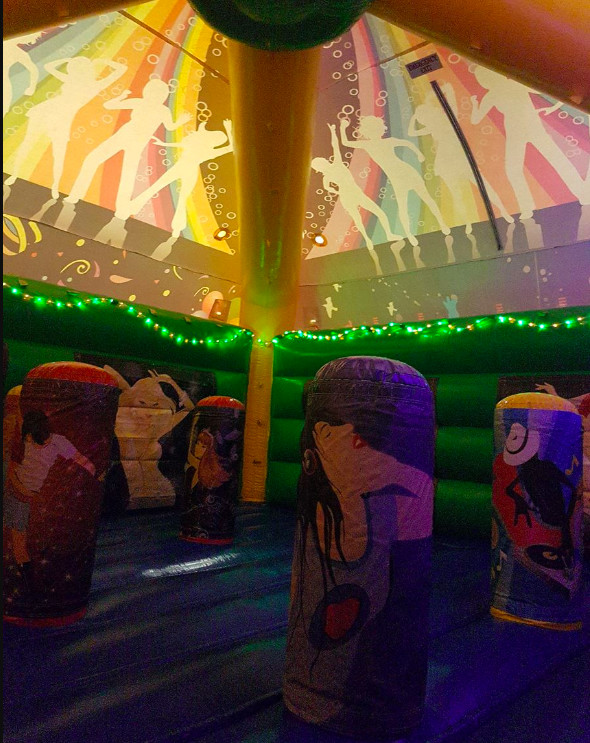 Disco Dome Jumping Castle Hire – Castle Capers Adelaide Hills