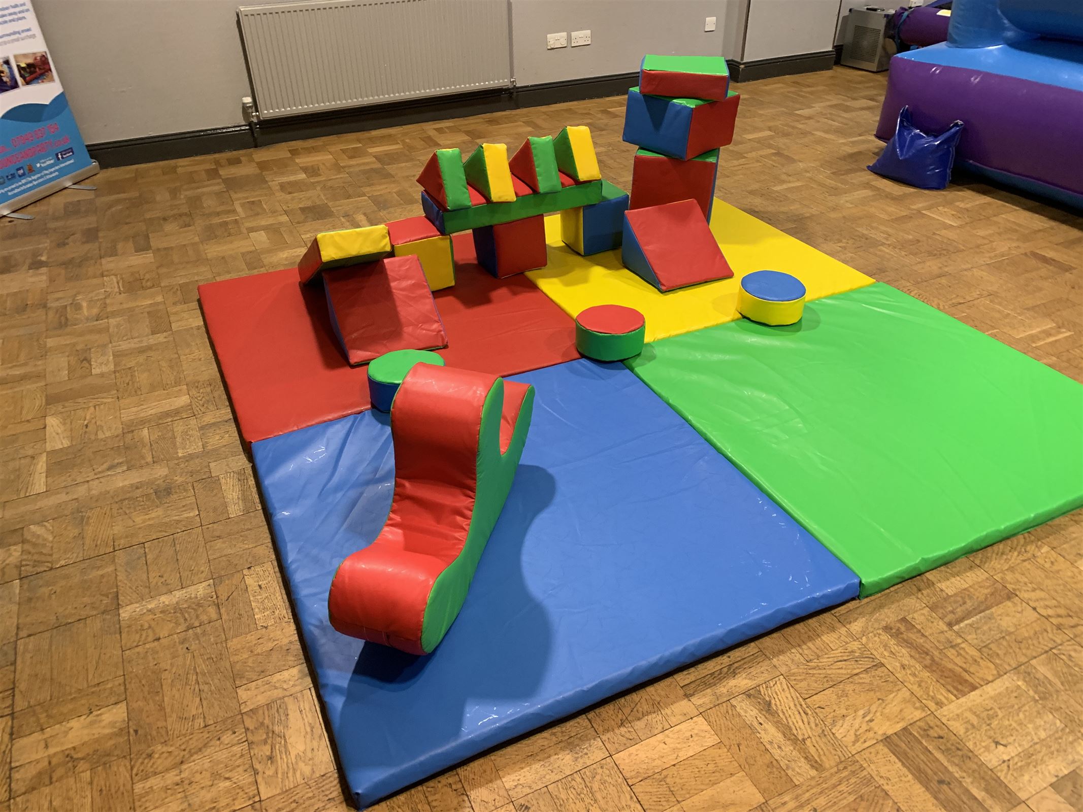 Multi Colour Soft Play & Ball Pool Setup - Children's Party ...