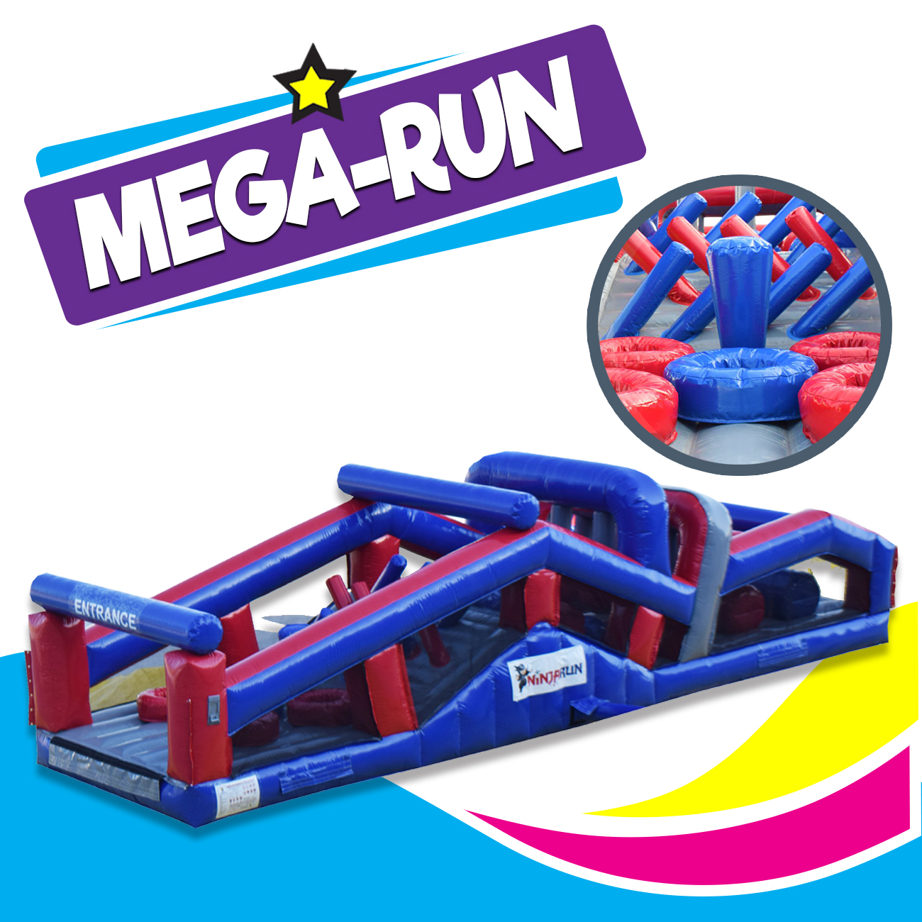 Largest range of Obstacle Course Hire SA