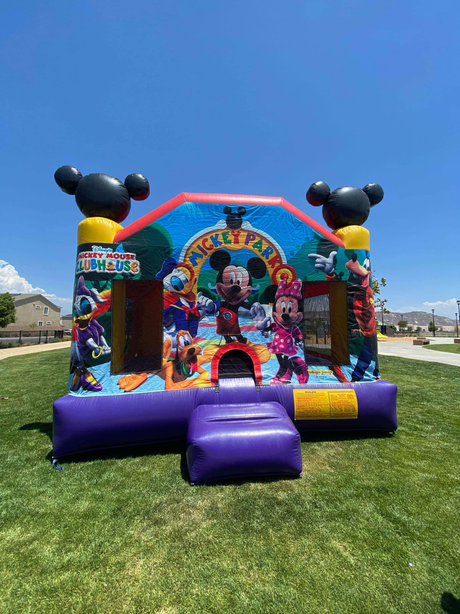 Mickey Mouse Jumper Rental Near Me | Moreno Valley & Riverside
