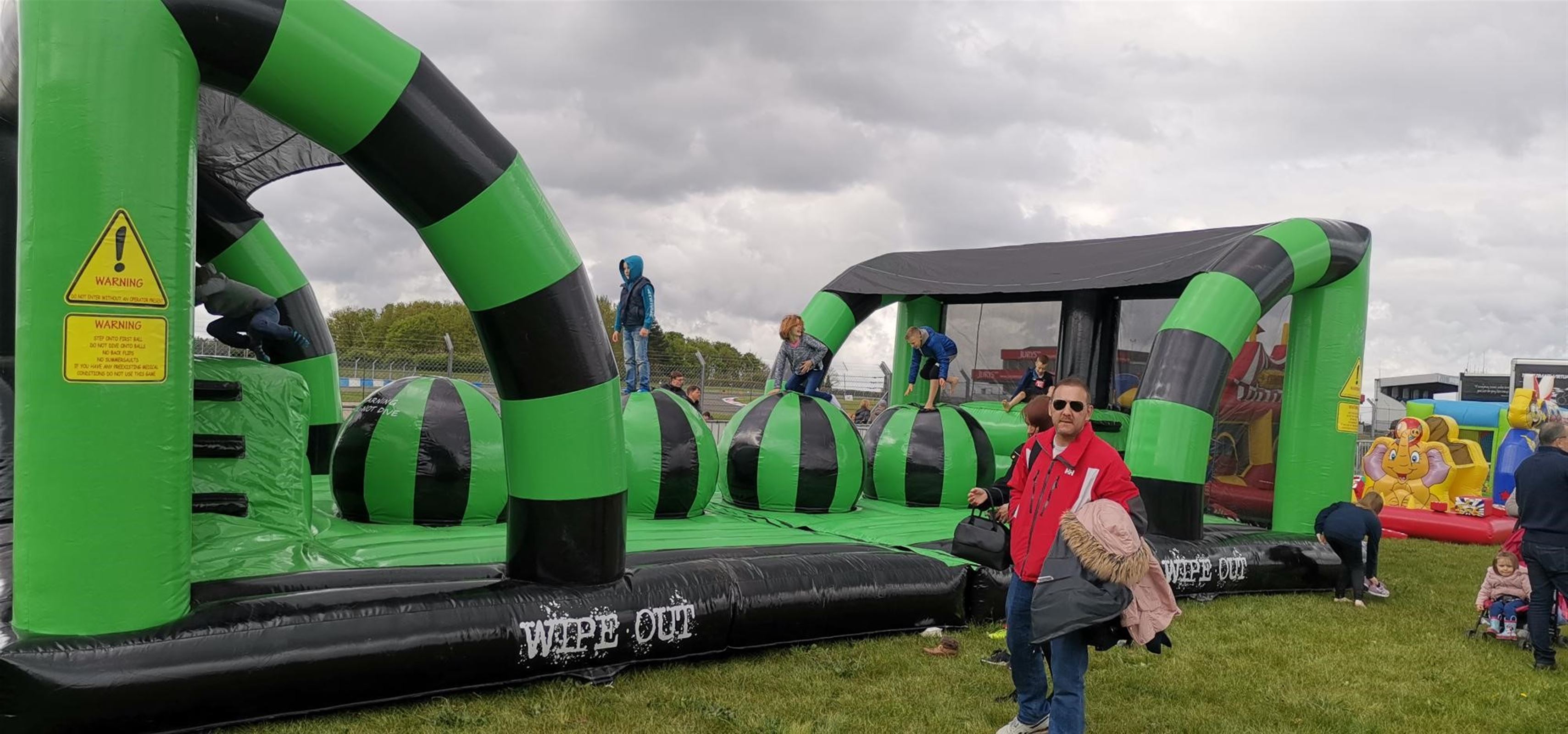 Wipe Out Challenge - Hire in UK | Sports Day Hire